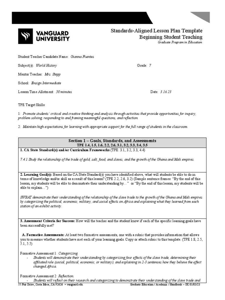 Inquiry - Collaborative Lesson Plan 3 | PDF | Career & Growth