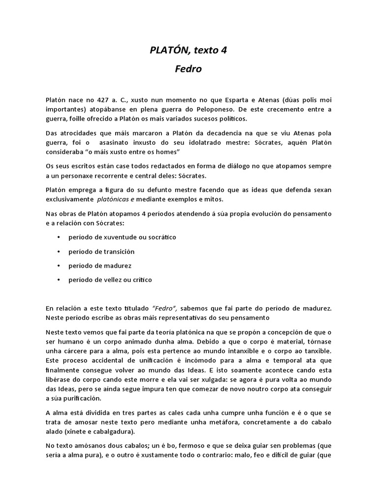Texto Platón | PDF