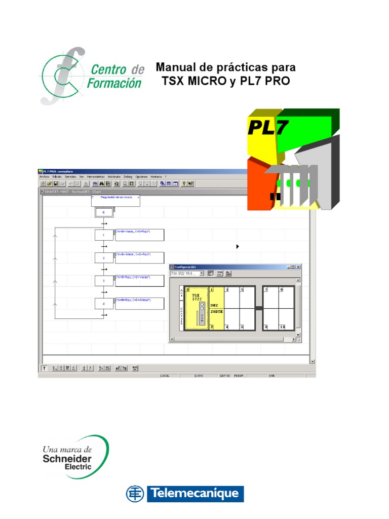 Manual de Practicas para TSX Micro y Pl7 Pro | PDF