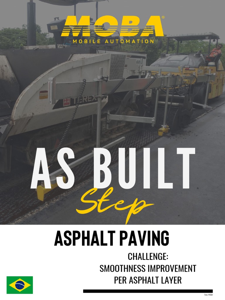 AS BUILT - STEP ASPHALT PAVING-min | PDF | Road Surface | Asphalt