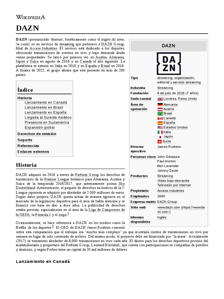 DAZN | PDF