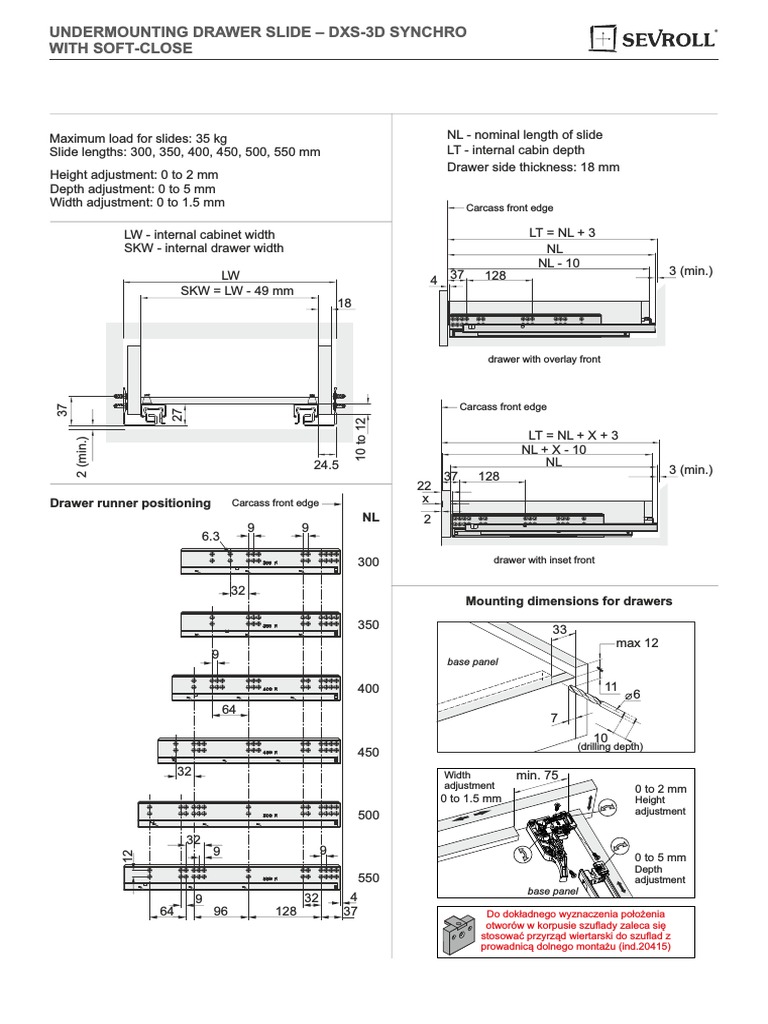 Sevroll DXS-3D | PDF | Length | Distance