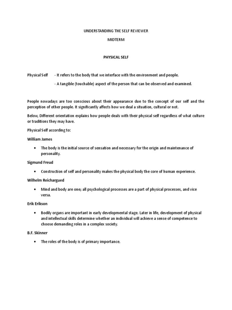 Understanding The Self Reviewer | PDF | Reproductive System | Sexual ...