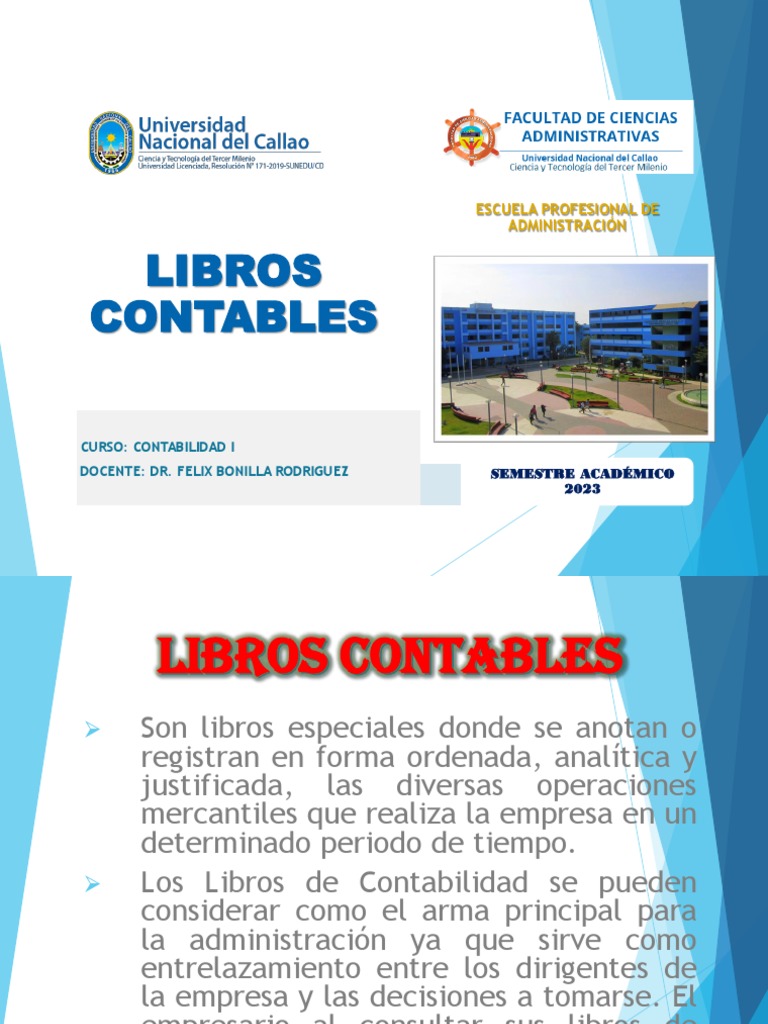 Semana 7. Libros Contables | PDF