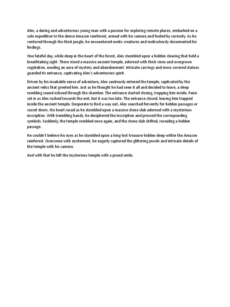 English narrative writing | PDF