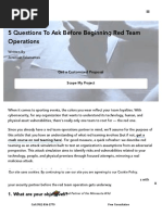 Red Team Analyst CRTA | PDF