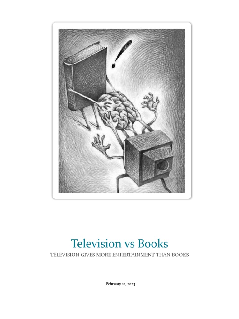 CAE Television Vs Books | PDF