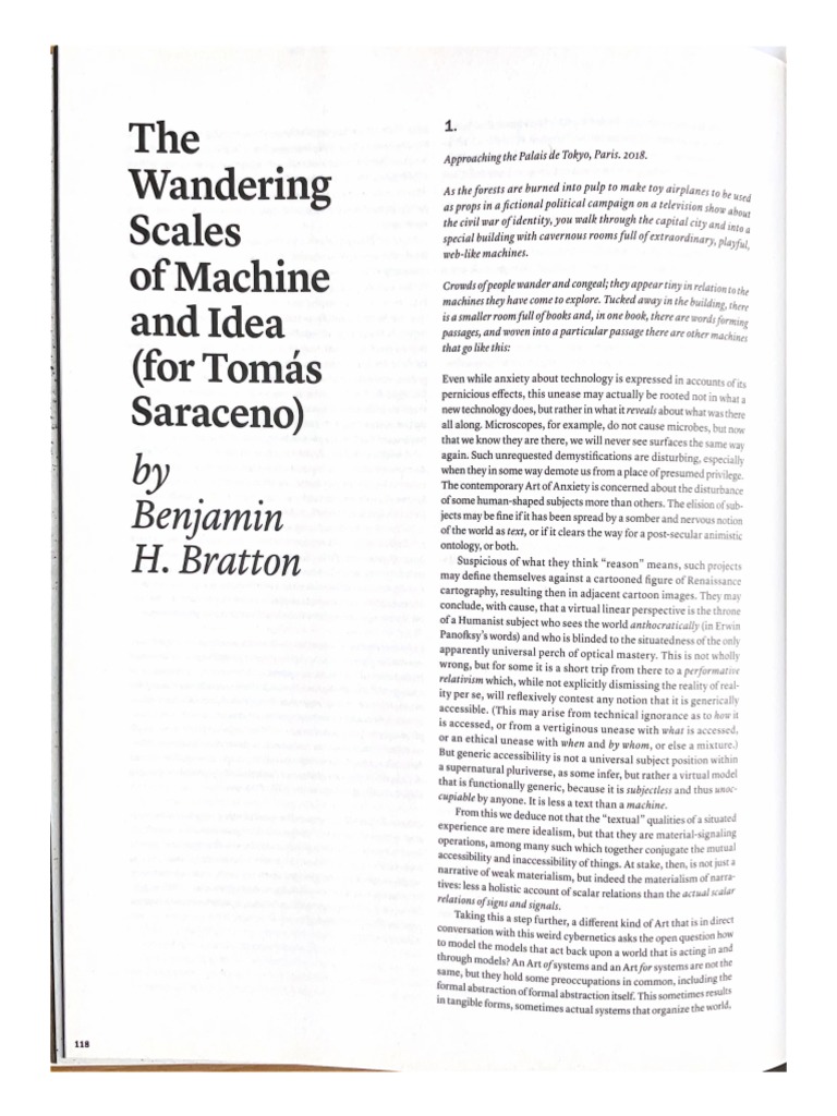 ON - AIR - Benjamin - Bratton - The - Wandering - Scales - of Machine ...