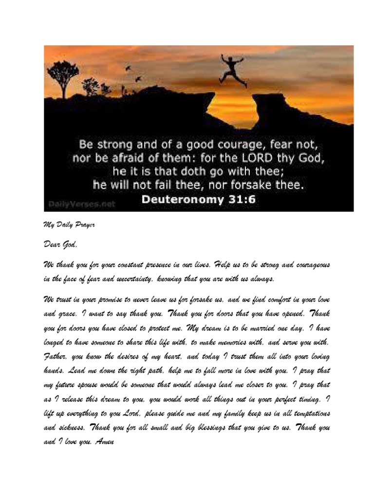 My Daily Prayer | PDF