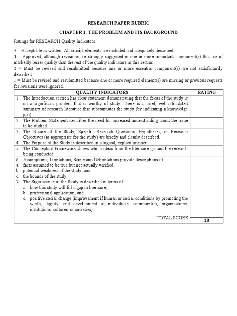 Final Defense Rubrics | PDF