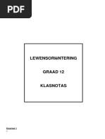 Lewensorientering Oorlewingsgids GR 12 | PDF