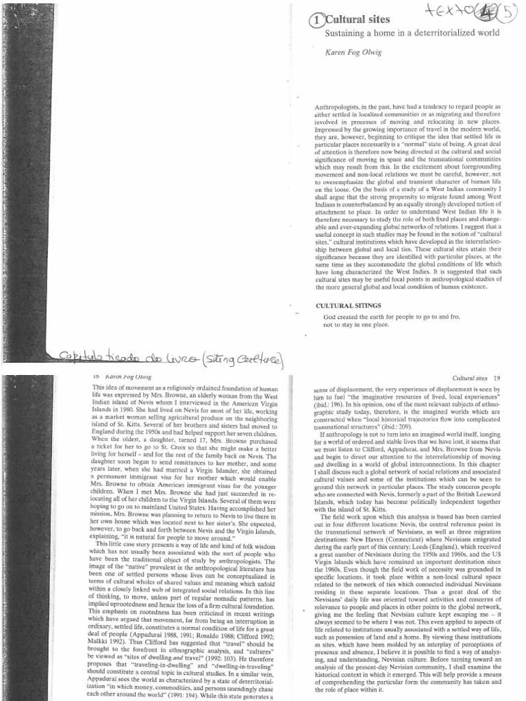 Karen Fog Olwig | PDF