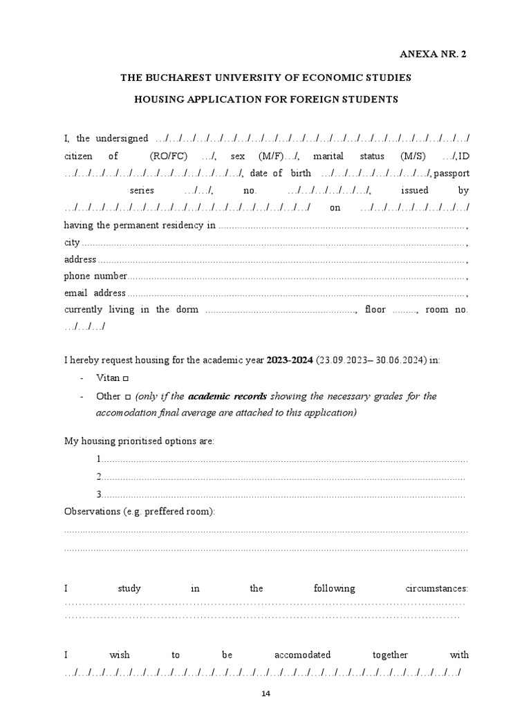 Anexa 2 2023 2024 | PDF | Estudos de Línguas Estrangeiras