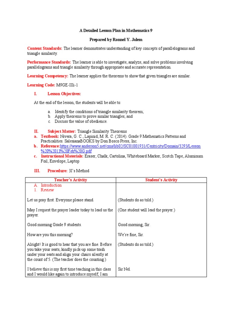Triangle Similarity Theorems | PDF | Triangle | Mathematics