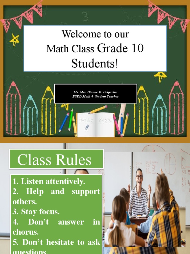 Grade 10 Demo Teaching | PDF | Circle | Physical Sciences