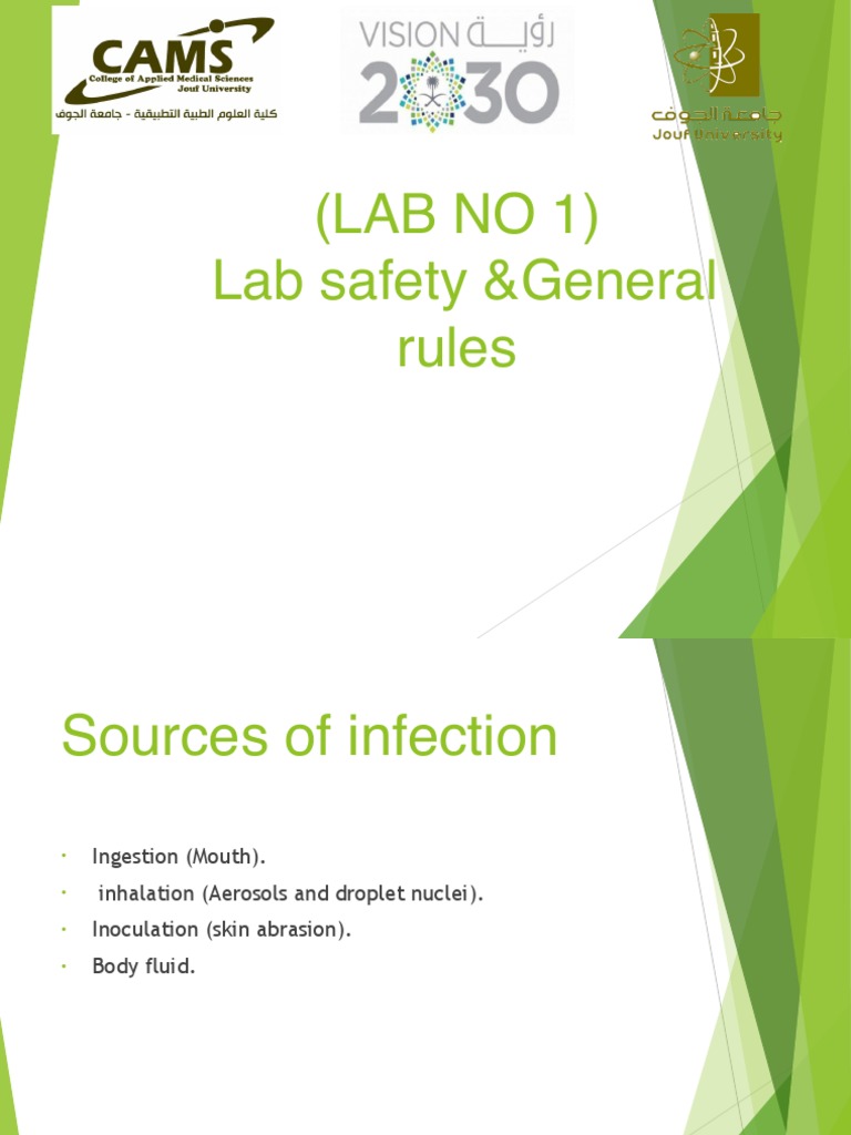 1-Lab Safety | PDF | Laboratories | Infection