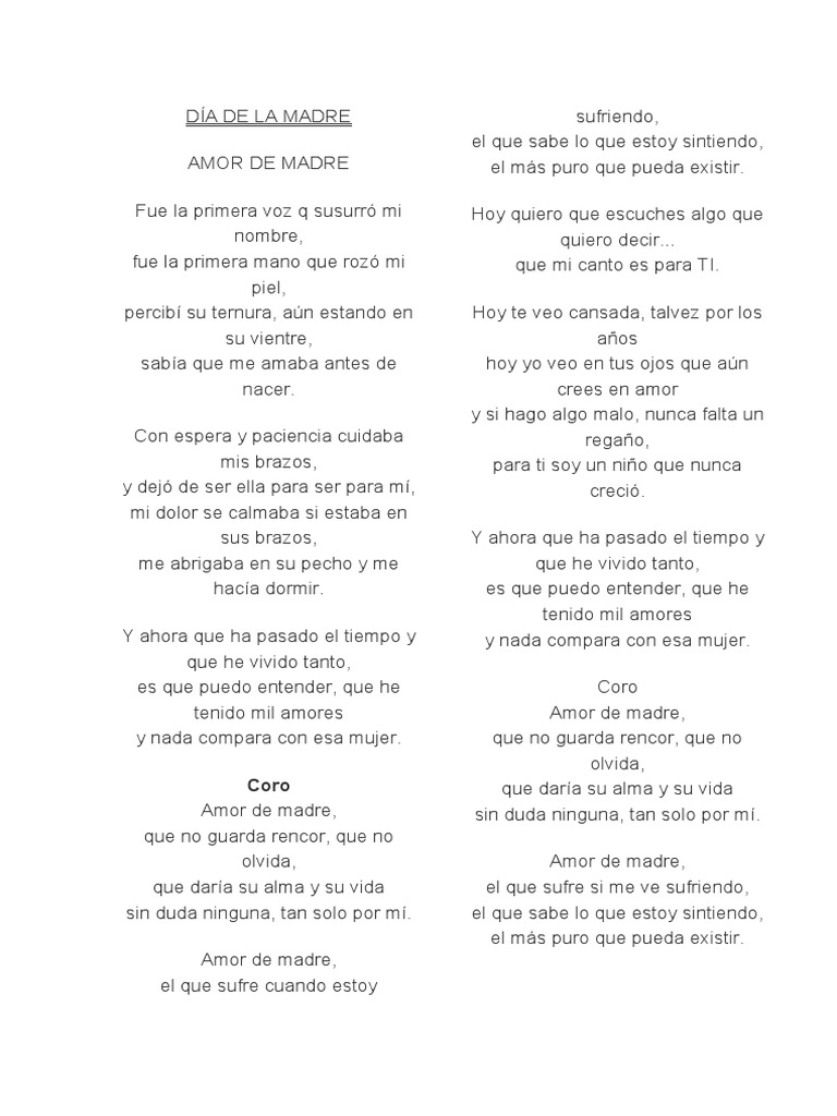 Amor De Madre Pdf