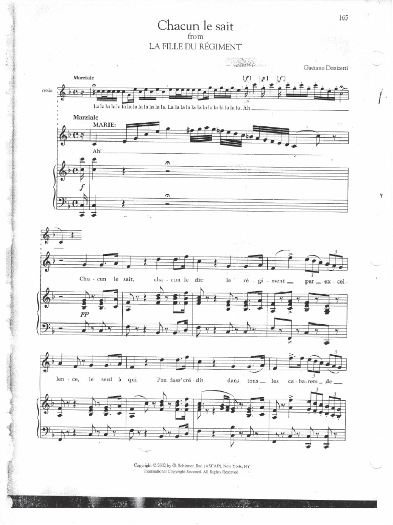 Chacun Le Sait | PDF