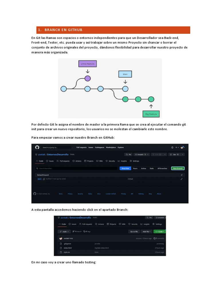 Branch Github Pdf