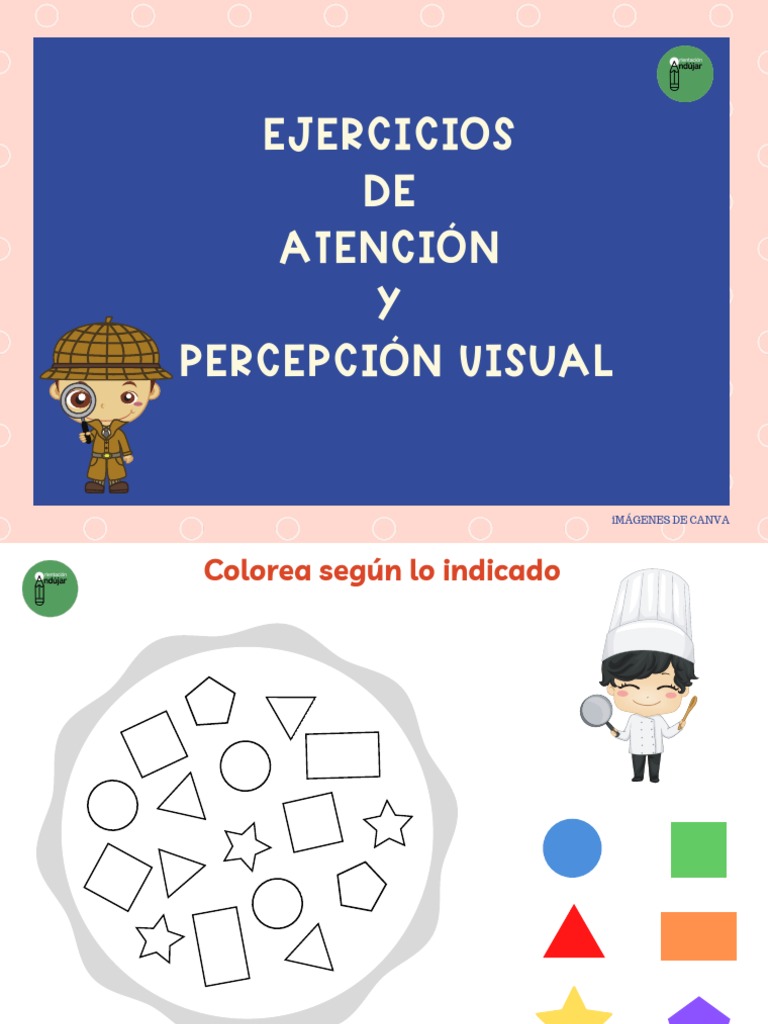 Geniales Ejercicios de Atencion y Percepcion Visual | PDF