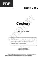 Final Cookery 12 Q2 Module 1 | PDF | Vegetables | Stir Frying