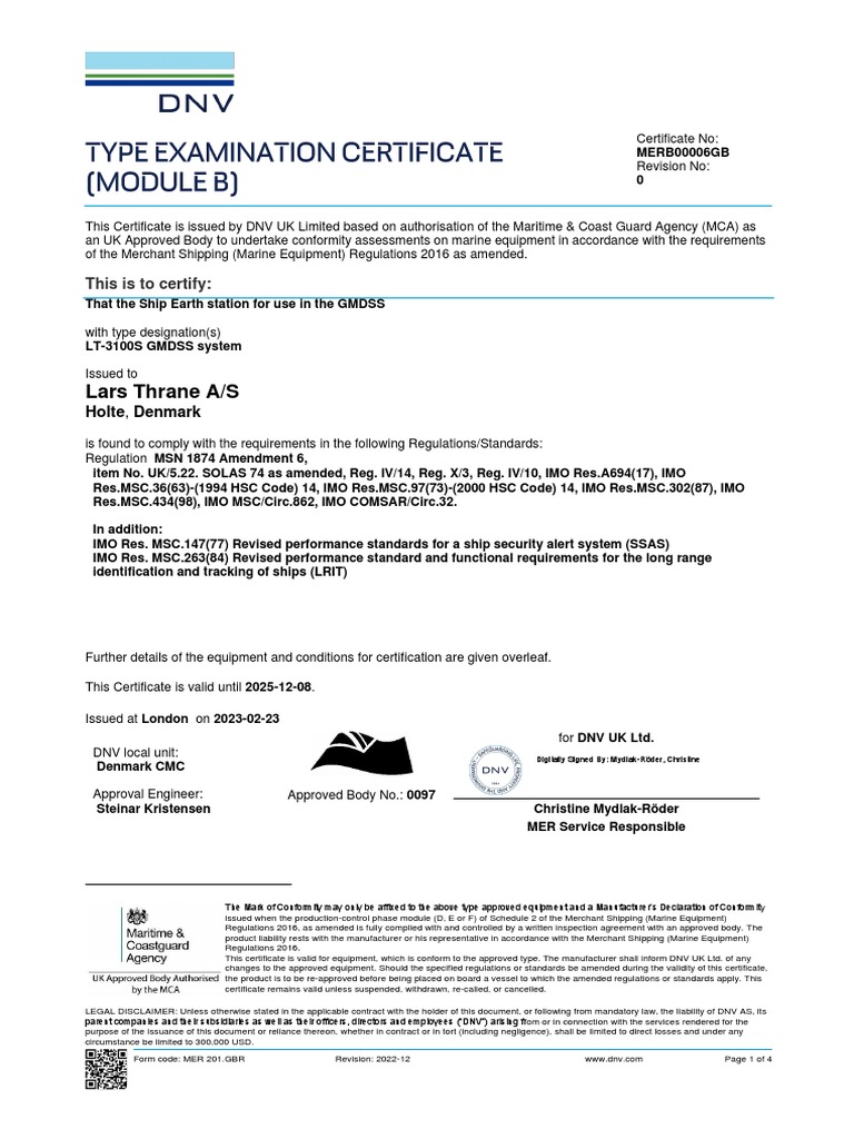 LT 3100SUKMERModuleB MERB00006gb Rev0 | PDF