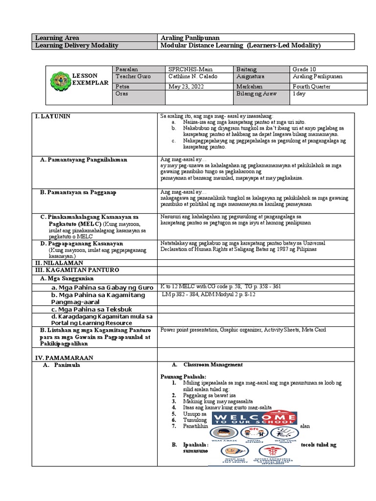 IDEA Lesson Exemplar CO2 2022 | PDF
