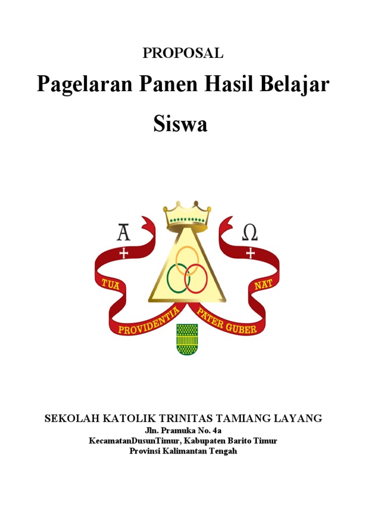 Proposal Pameran Hasil Belajar | PDF | Karier & Perkembangan