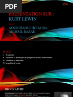 Dynamique du groupe selon Lewin | PDF | Direction | Sciences comportementales