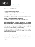 # Miller Heiman Blue-Sheet | PDF | Sales | Business