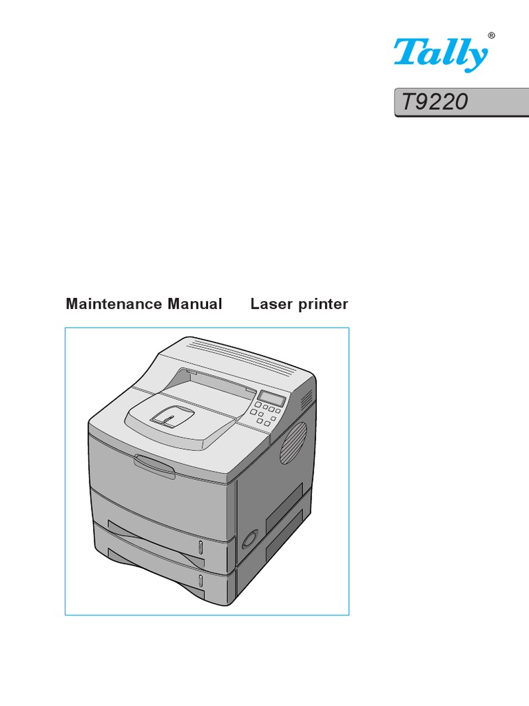 Maintenance Manual Laser Printer | PDF | Electrostatic Discharge | Ac Power Plugs And Sockets