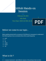 Git For Beginners Handout | PDF | Version Control | Utility Software