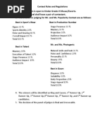 Pageant Program Flow | PDF | Fashion | Clothing