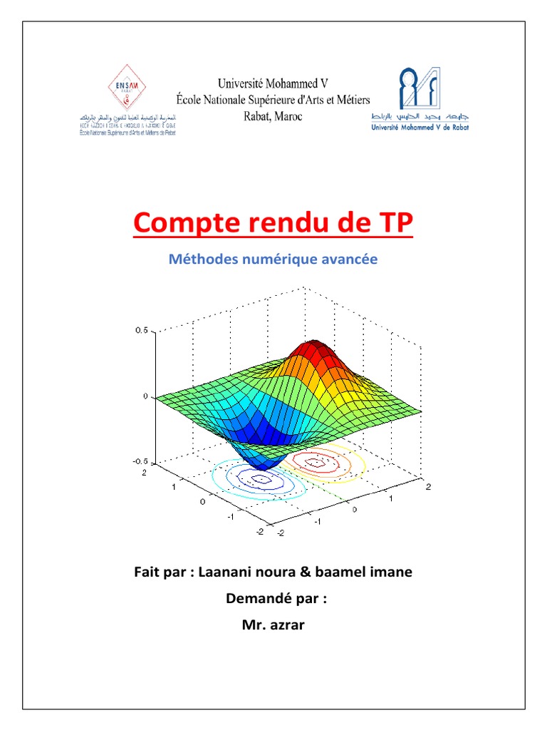 Compte Rendu de TP | PDF