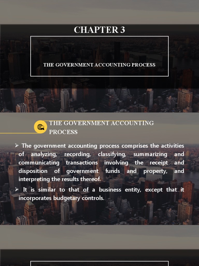 Chapter 3 - The Government Accounting Process 2 | PDF | Debits And ...