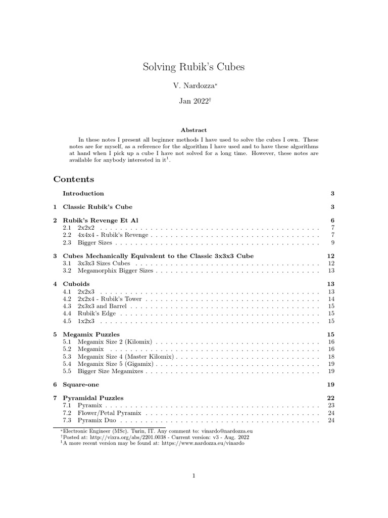 Multi | PDF | Recreational Mathematics | Volume