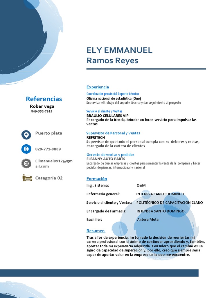 Ely Emmanuel Ramos Reyes | PDF