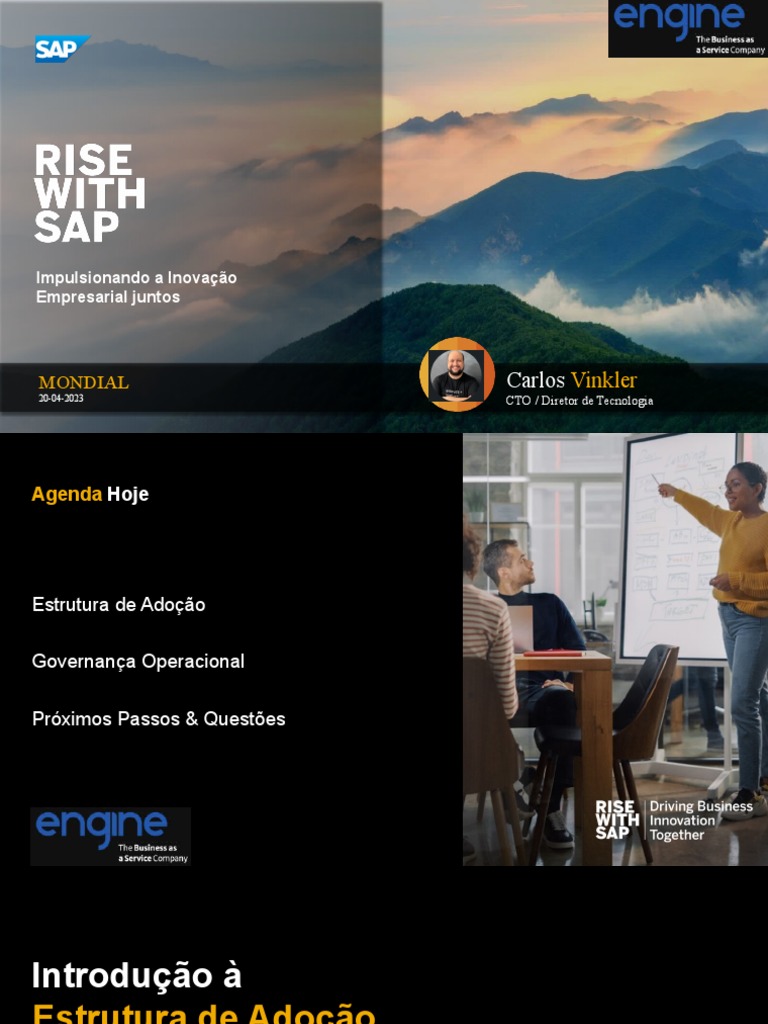 L1 Presentation - RISE With SAP Adoption Framework Templates | PDF ...