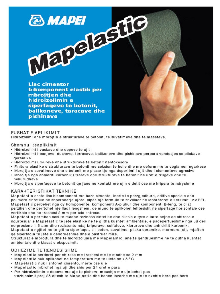 Mapelastic (A+b) | PDF