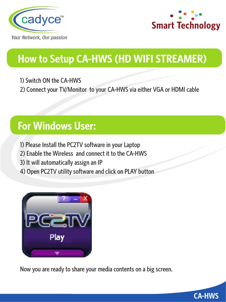 CA-HWS Installation Guide | PDF