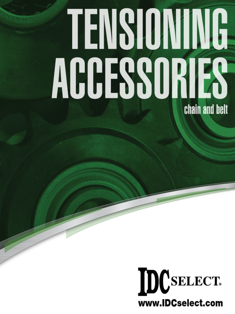 IDC Select Tensioning Accessories Catalog | PDF | Technology & Engineering