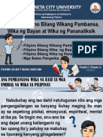 Surigaonon Language | PDF