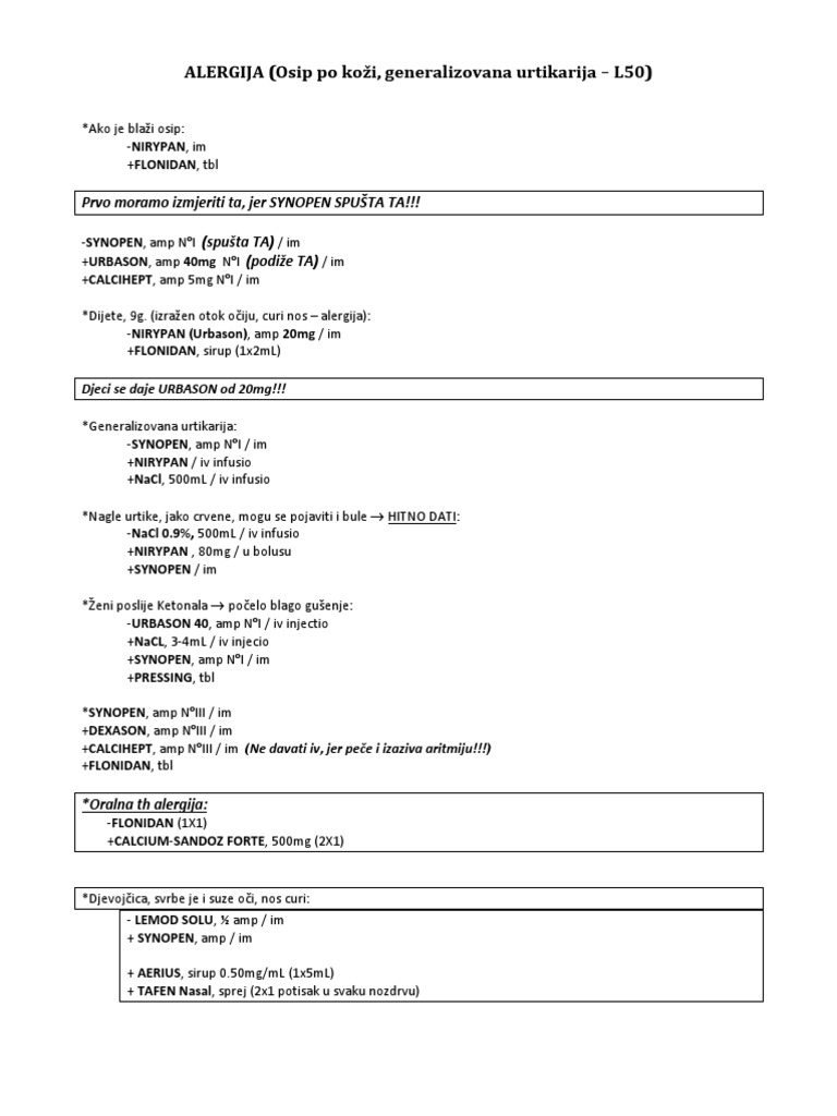 ALERGIJA | PDF