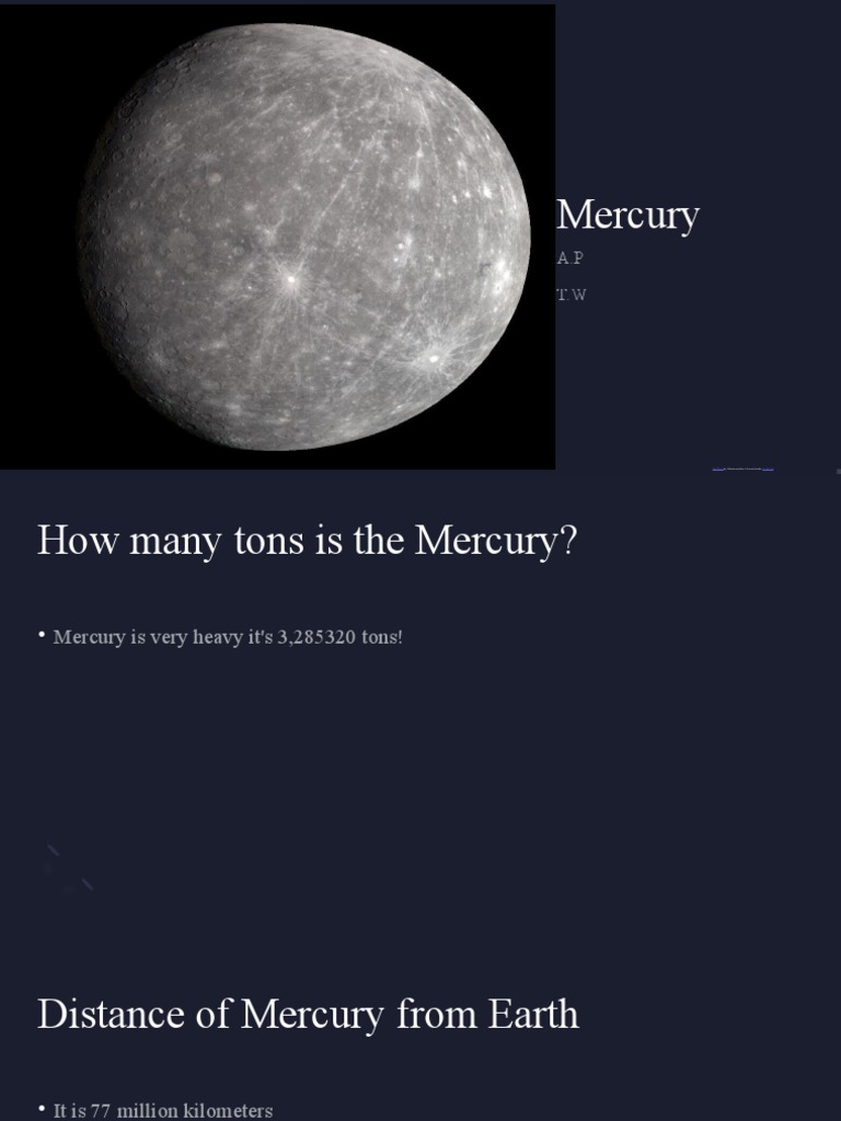 Mercury | PDF