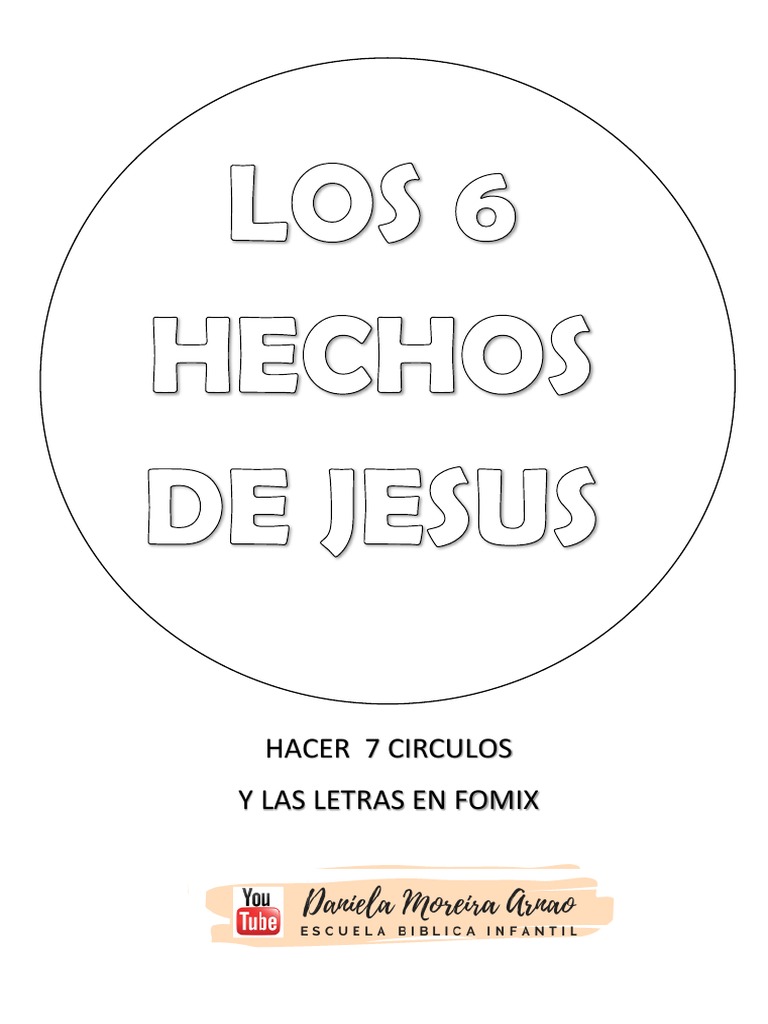 Los 6 Hechos de Jesus | PDF