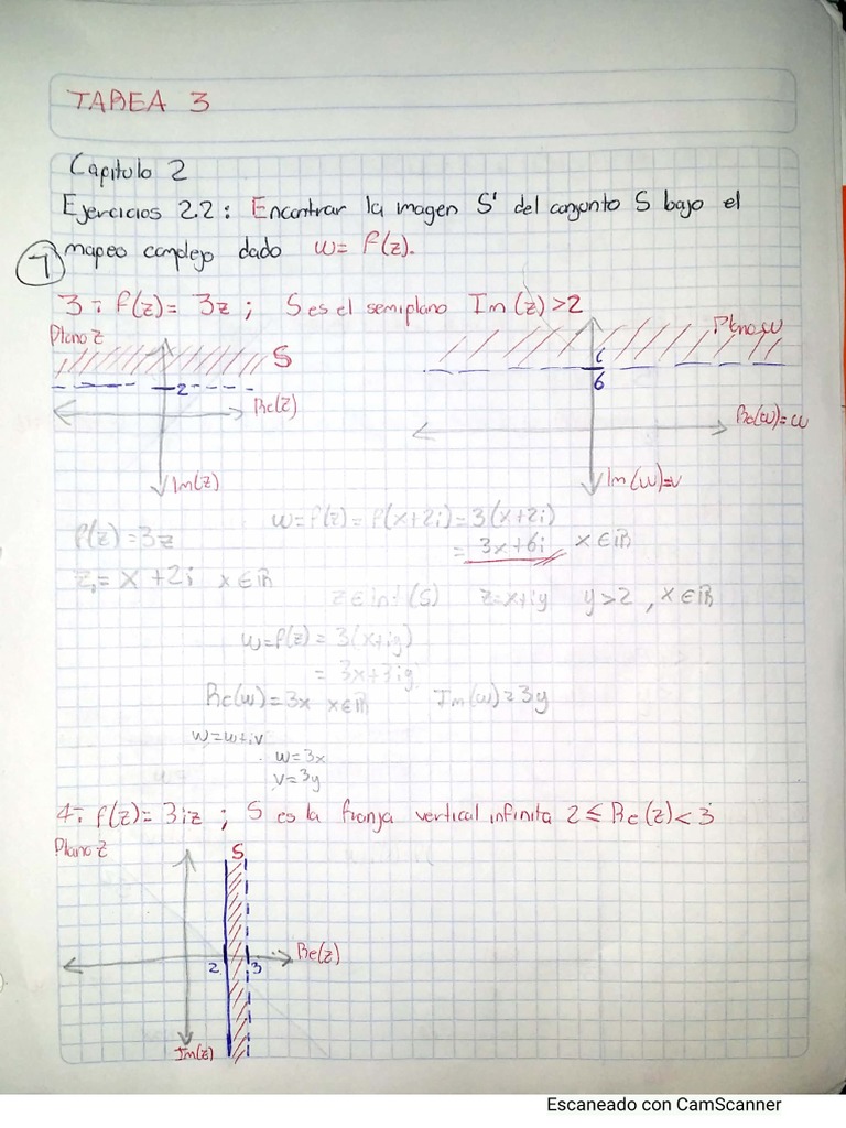 Tarea 3 Variable Compleja | PDF