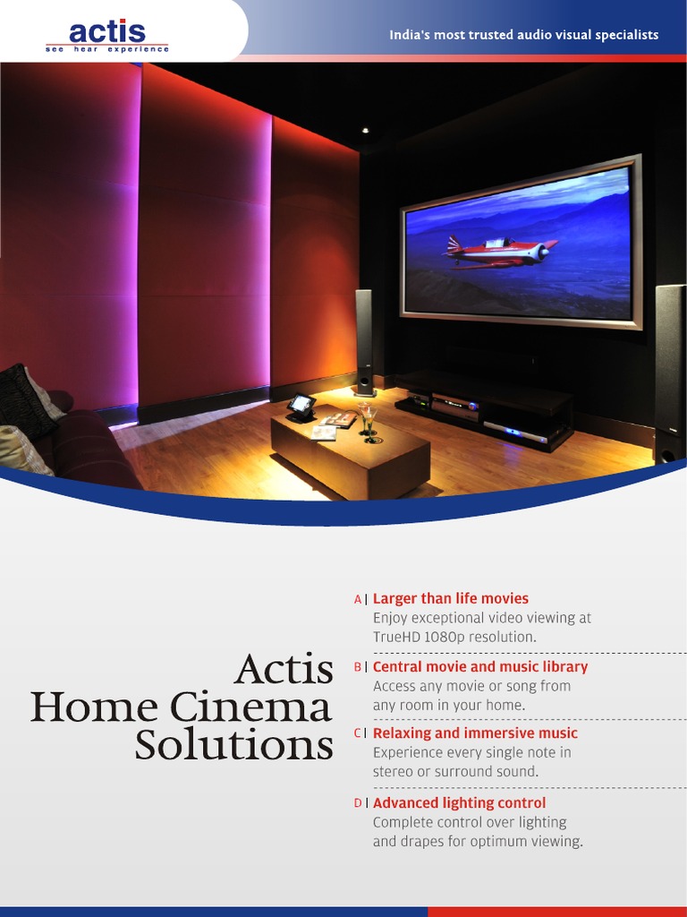 Actis - Home Cinema - Brochure-Ver1.1 | PDF