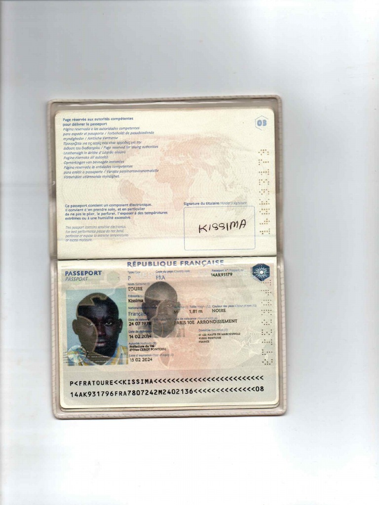 Passport Republic of France | PDF