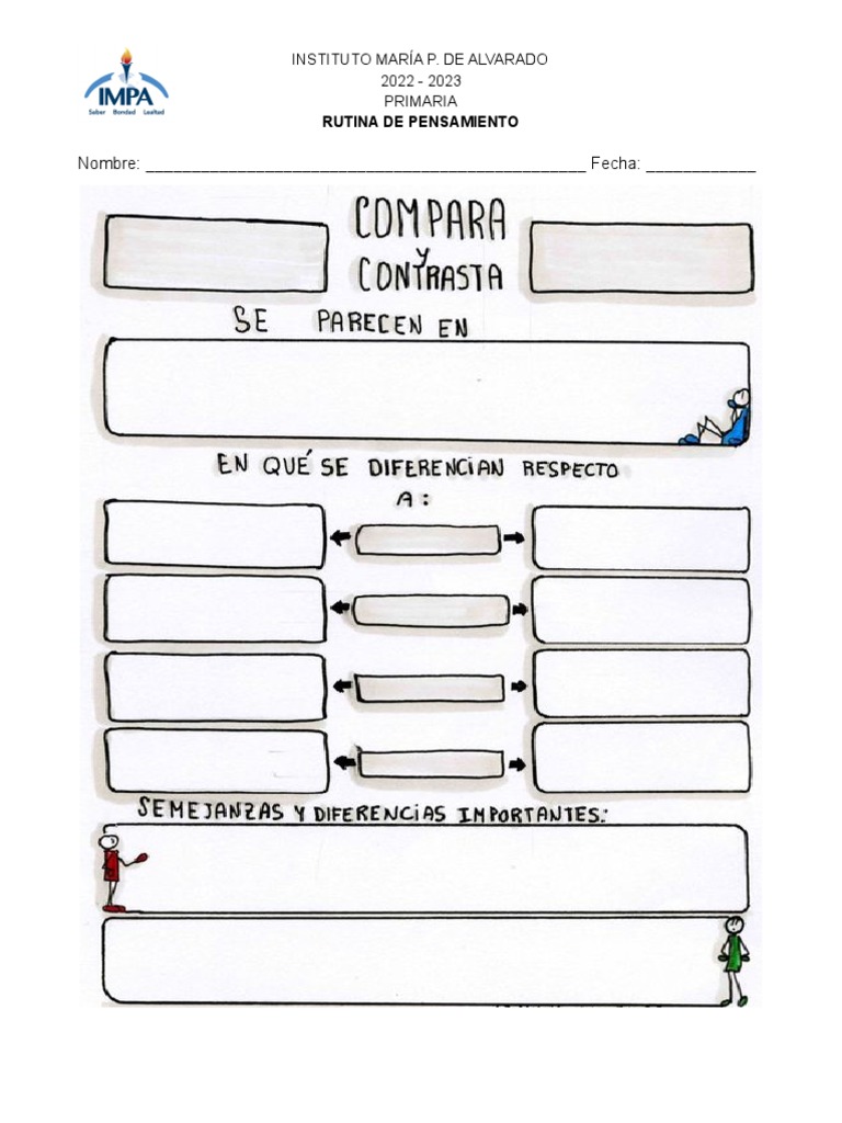 RP - Compara y Contrasta | PDF
