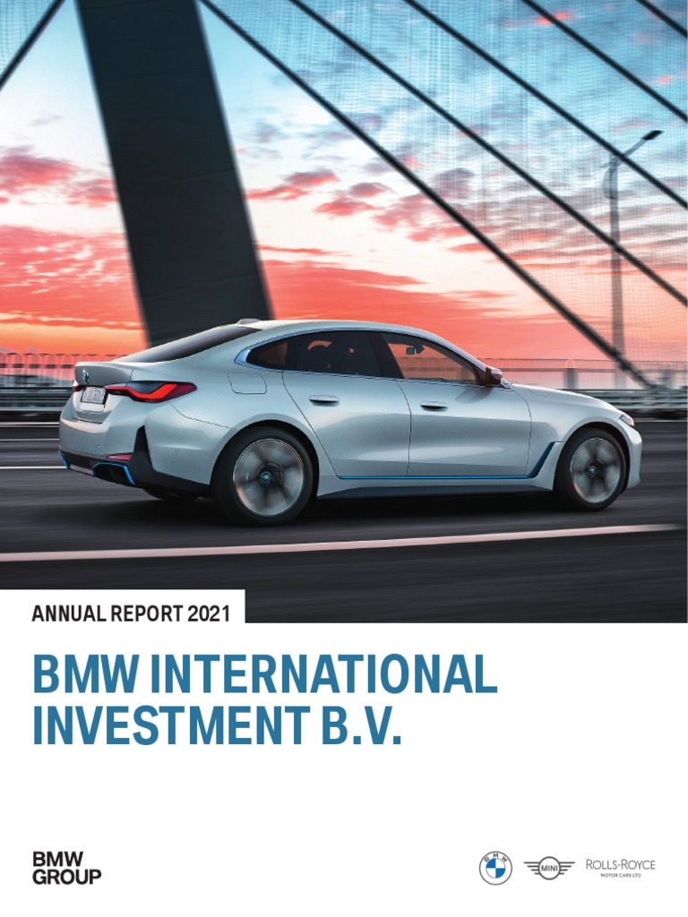 2021 Annual Report BMW International Investment BV | PDF | Equity ...